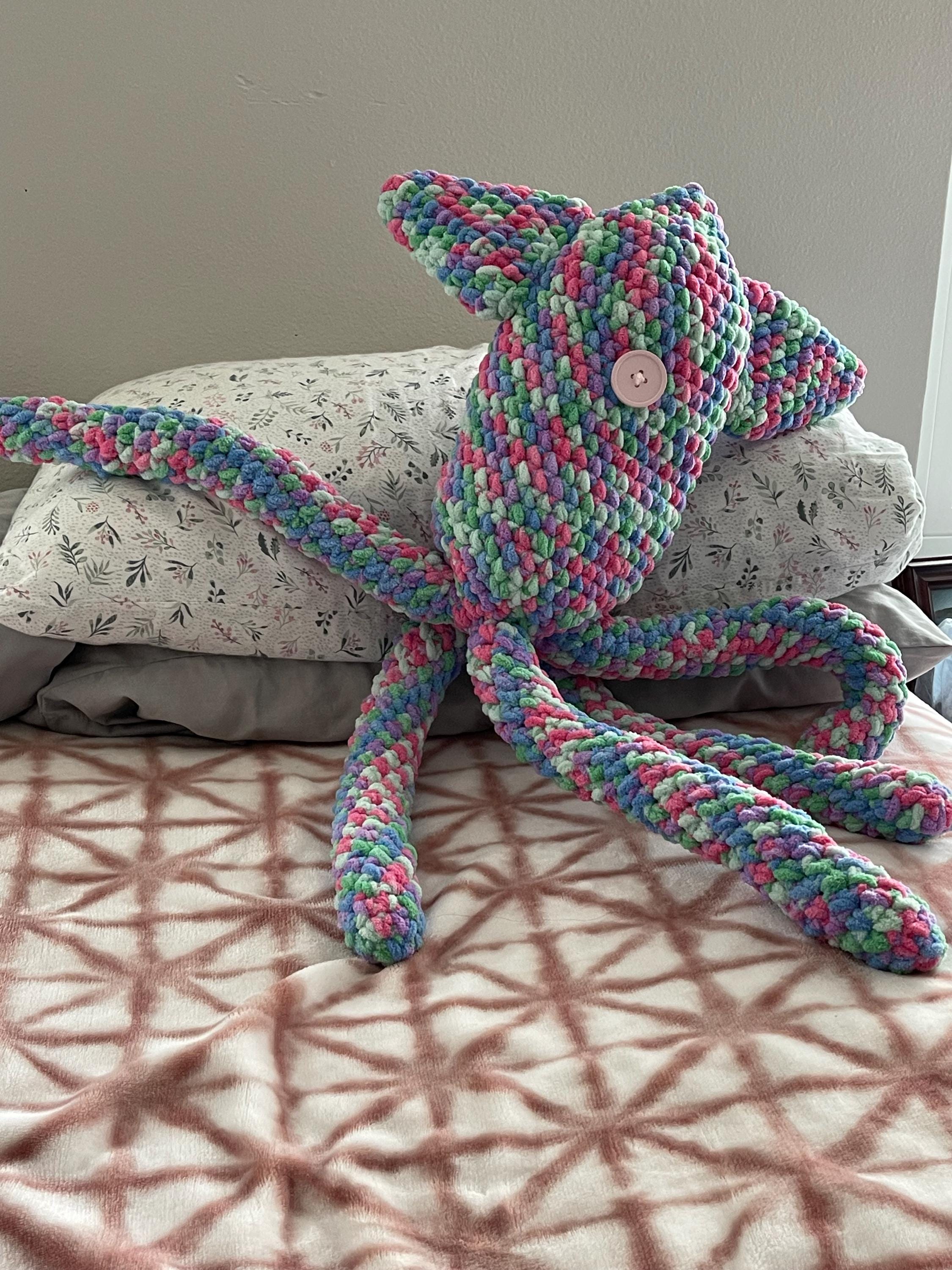 Jumbo Crochet Coraline Squid - Etsy