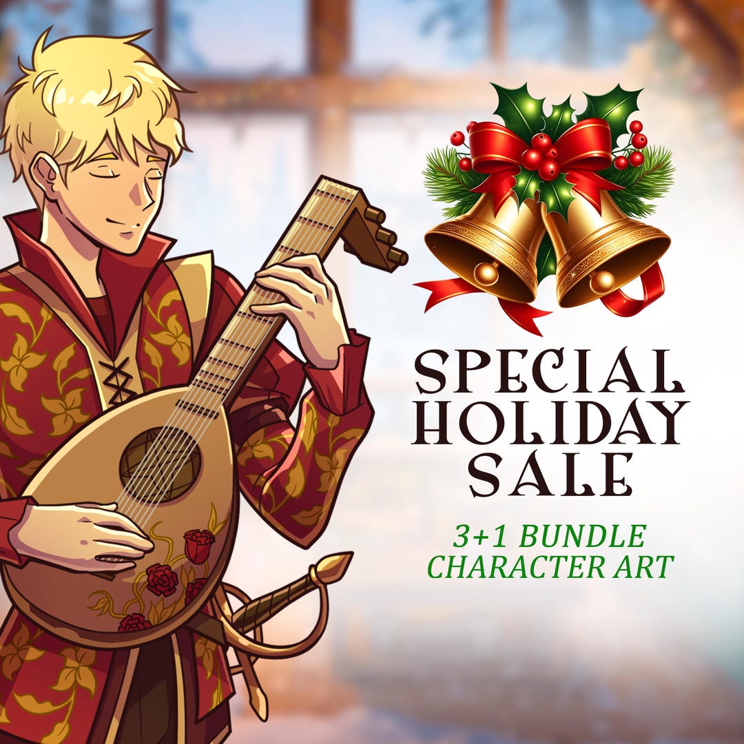 Custom Anime Character Art Commission: Half Body, Fantasy & Sci-fi (3+1 ...