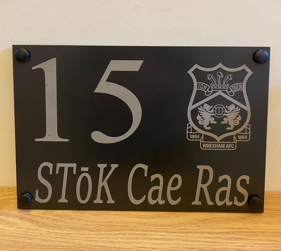 Welsh State House Plaques - Etsy