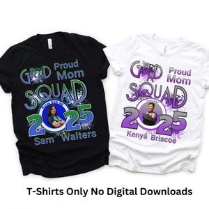 Personalized Grad Squad Family Shirt, Graduate Photo Shirt, Finally ...