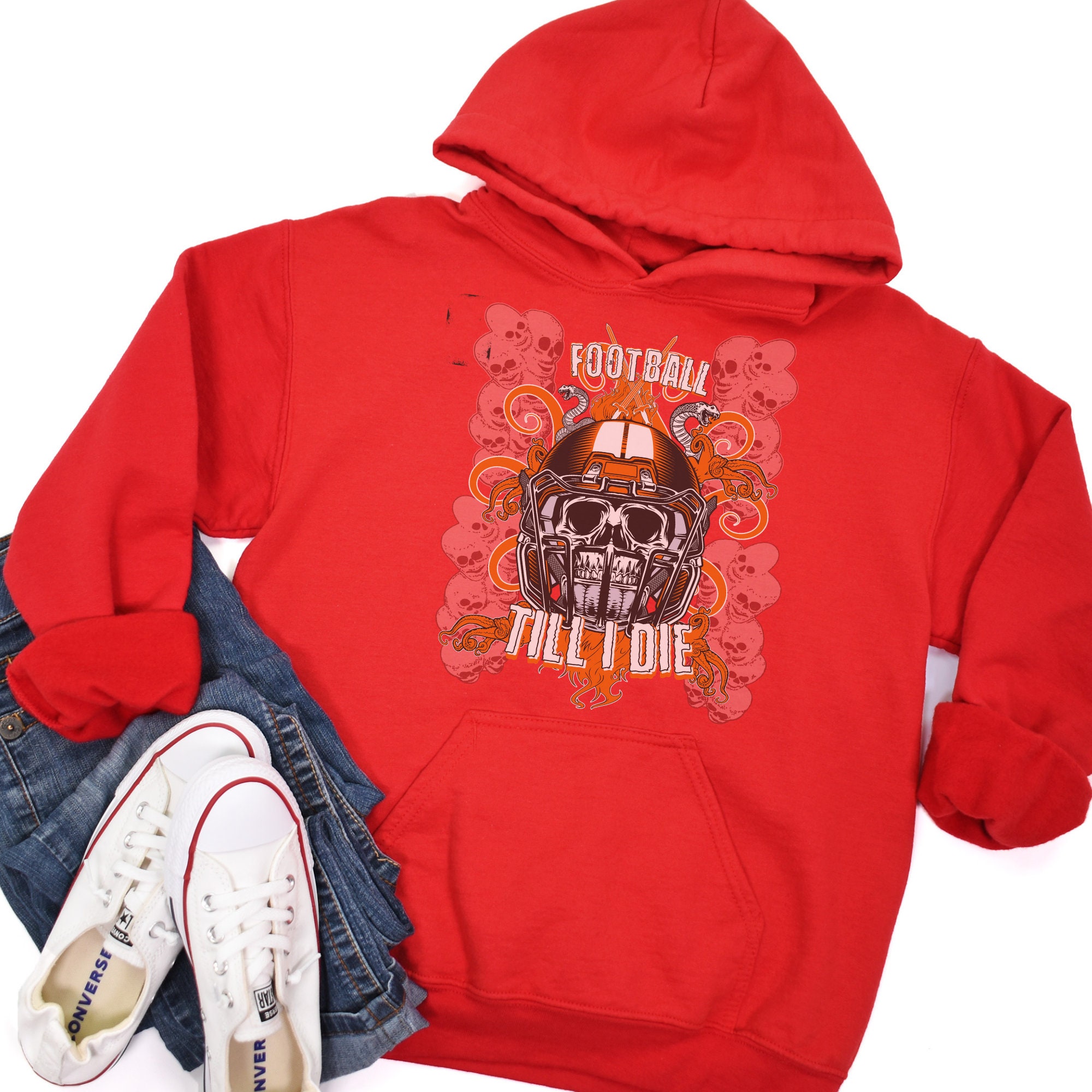 Express Your Inner Football Fan. With This Hoodie That Not Only Make ...