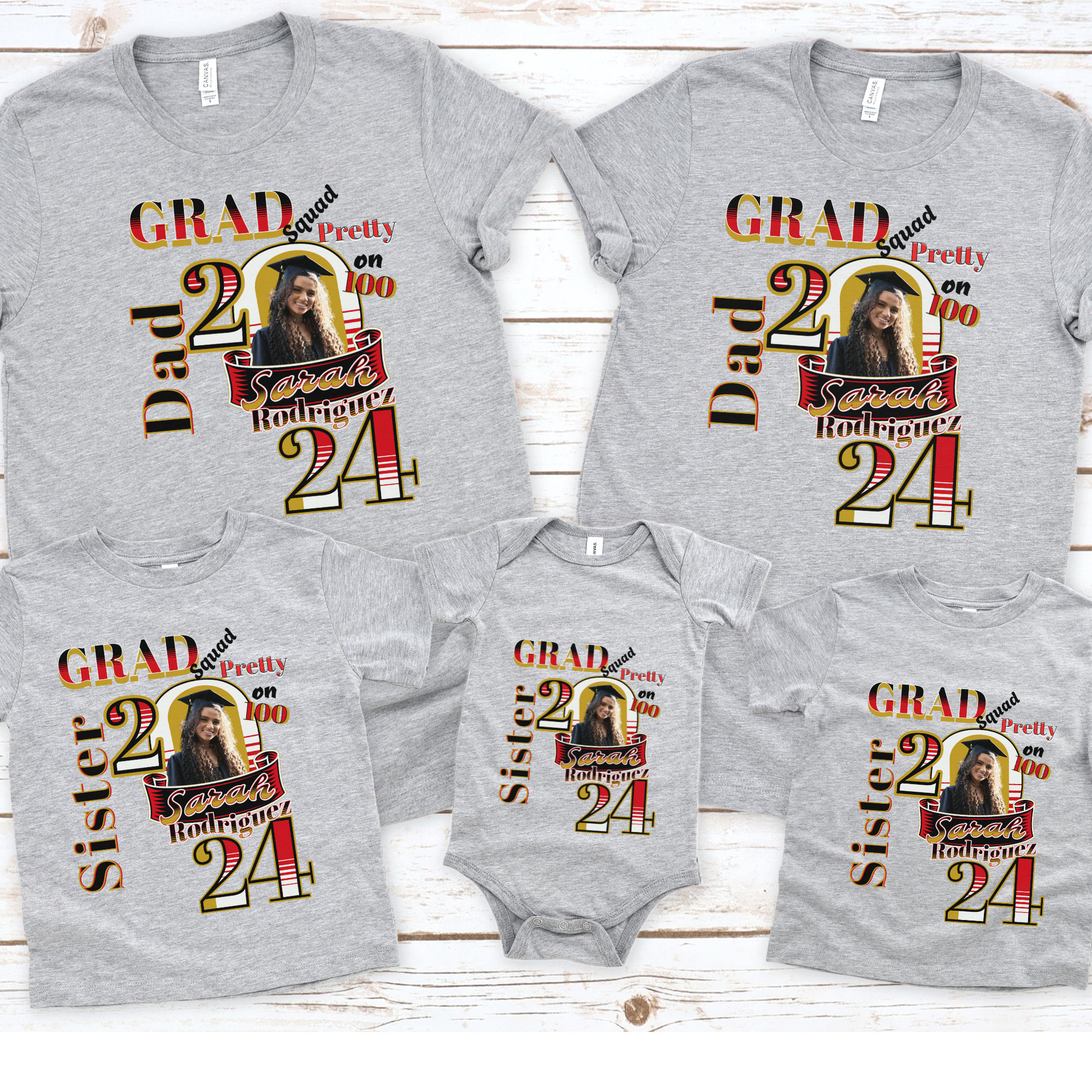 Proud Family Graduation 2024 Photo Shirt,proud Custom Shirt ...