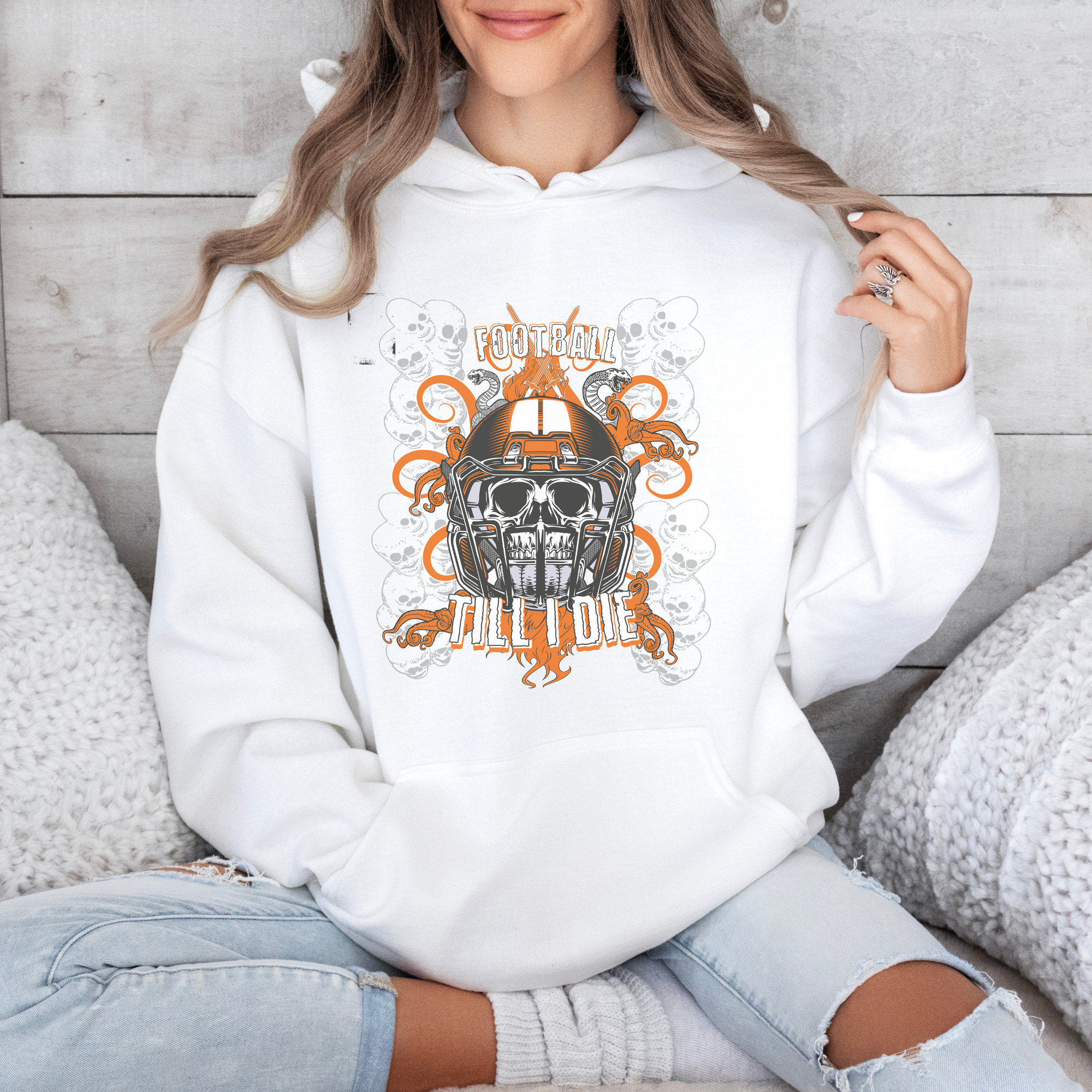 Express Your Inner Football Fan. With This Hoodie That Not Only Make ...