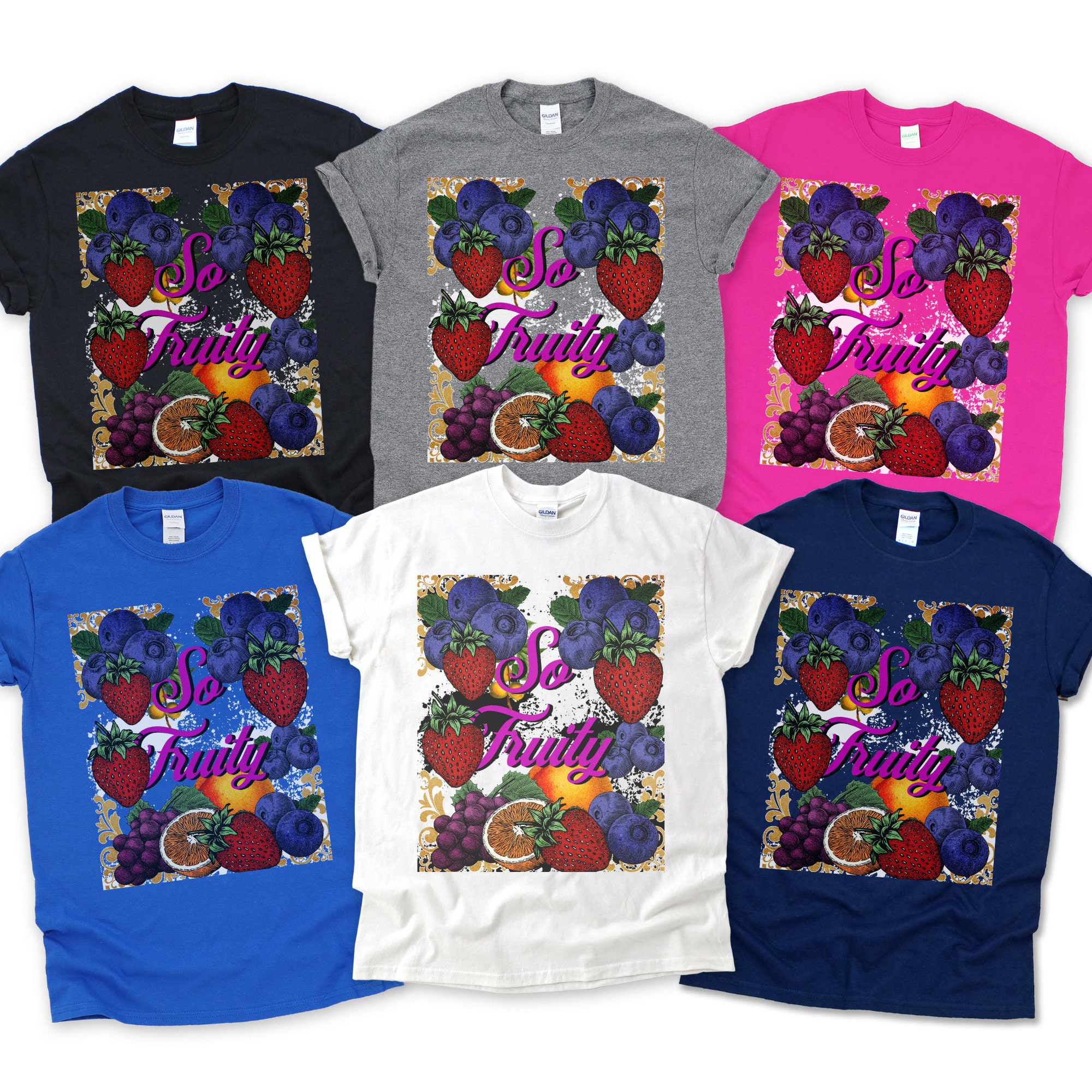 Cute Berry Tshirt Strawberry Shirt, Cottage Core Summer Blueberry Shirt ...