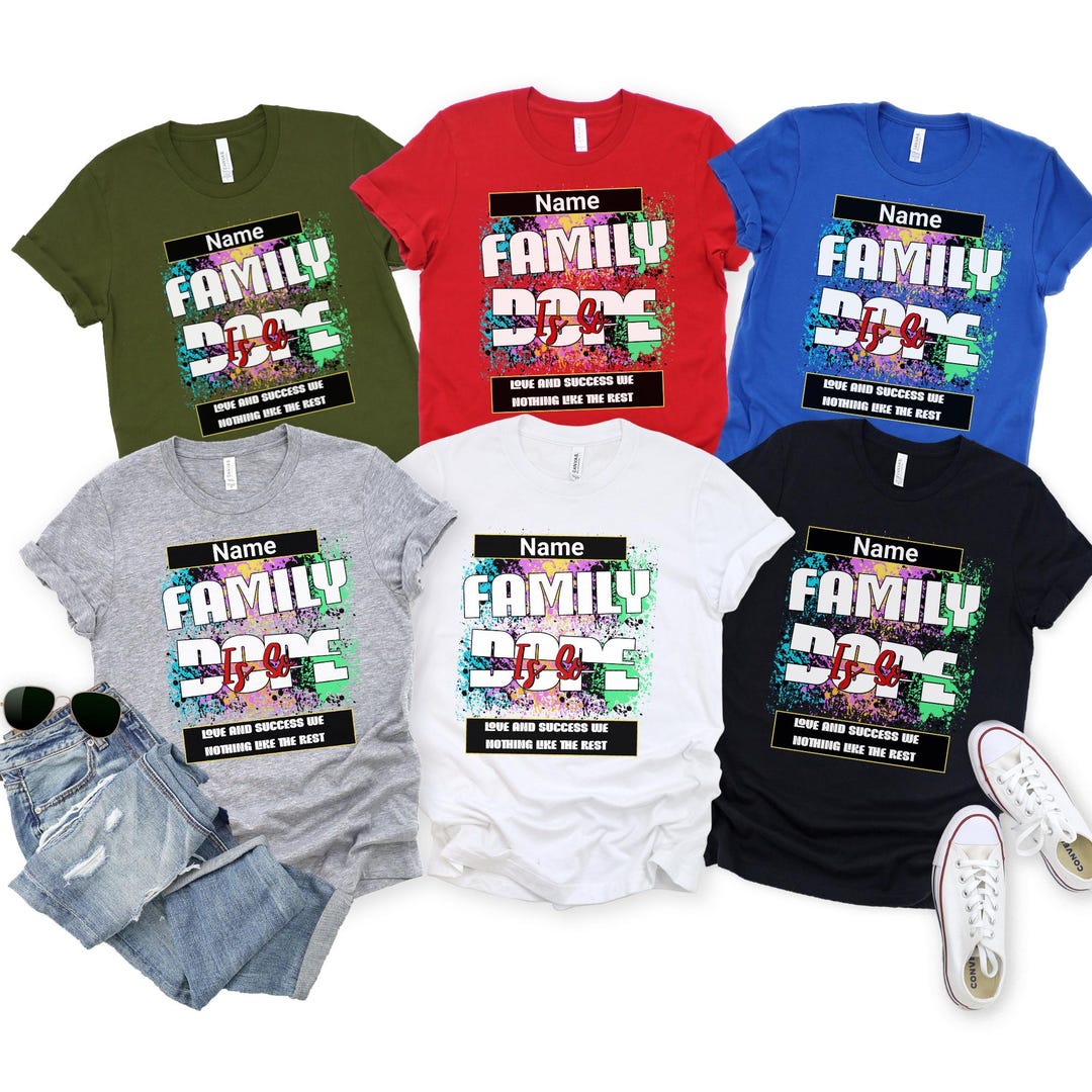 Family Reunion Shirts, Family Shirts, Custom Family Reunion Shirts ...