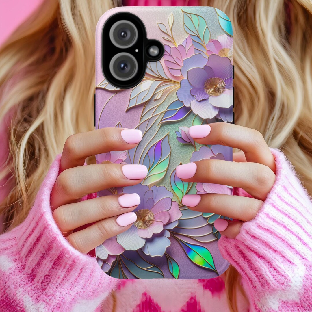 3d Flower Case, Botanical Phone Case,tough Cases, 3D Design Phone Case ...