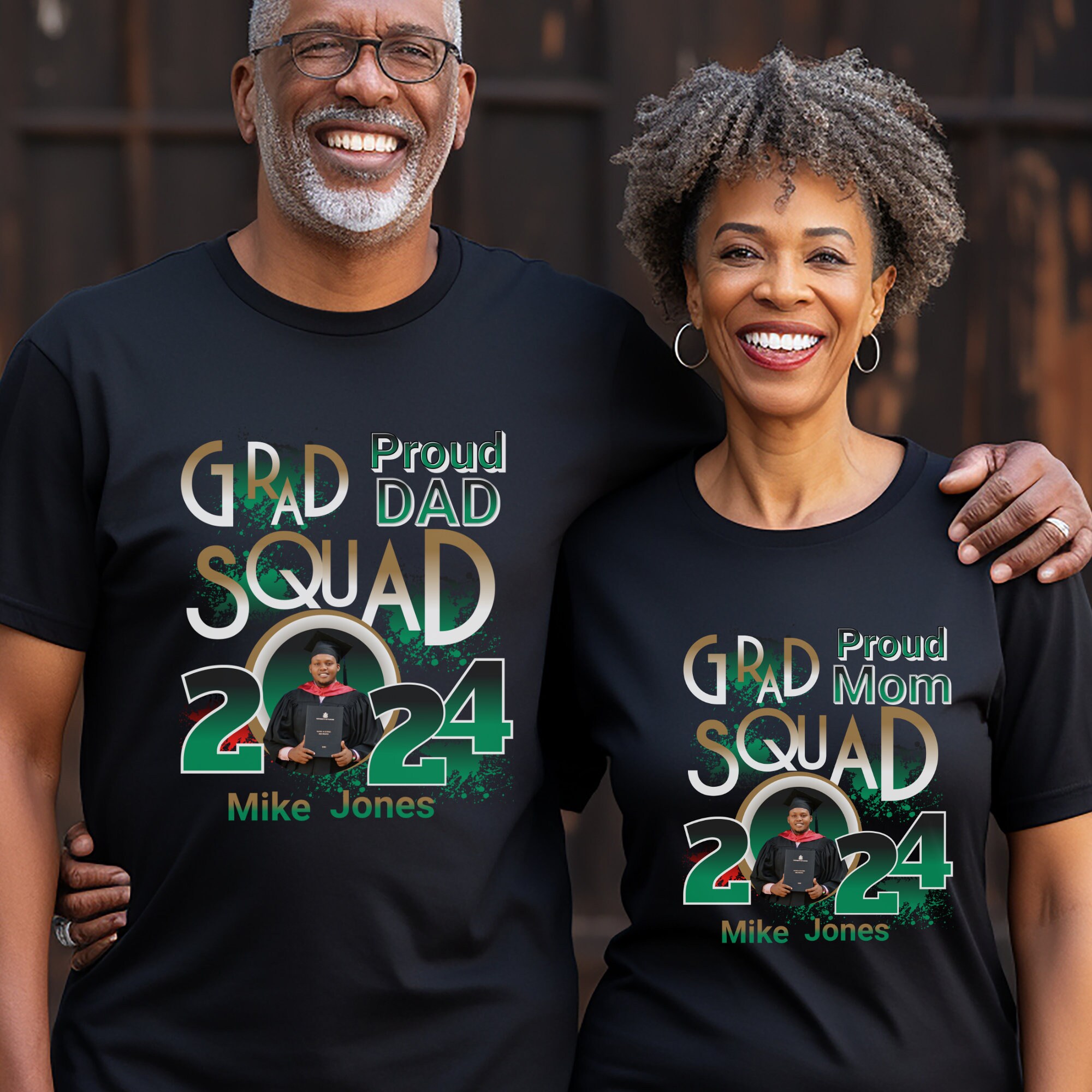 Personalized Grad Squad Family Shirt, Graduate Photo Shirt, Finally ...