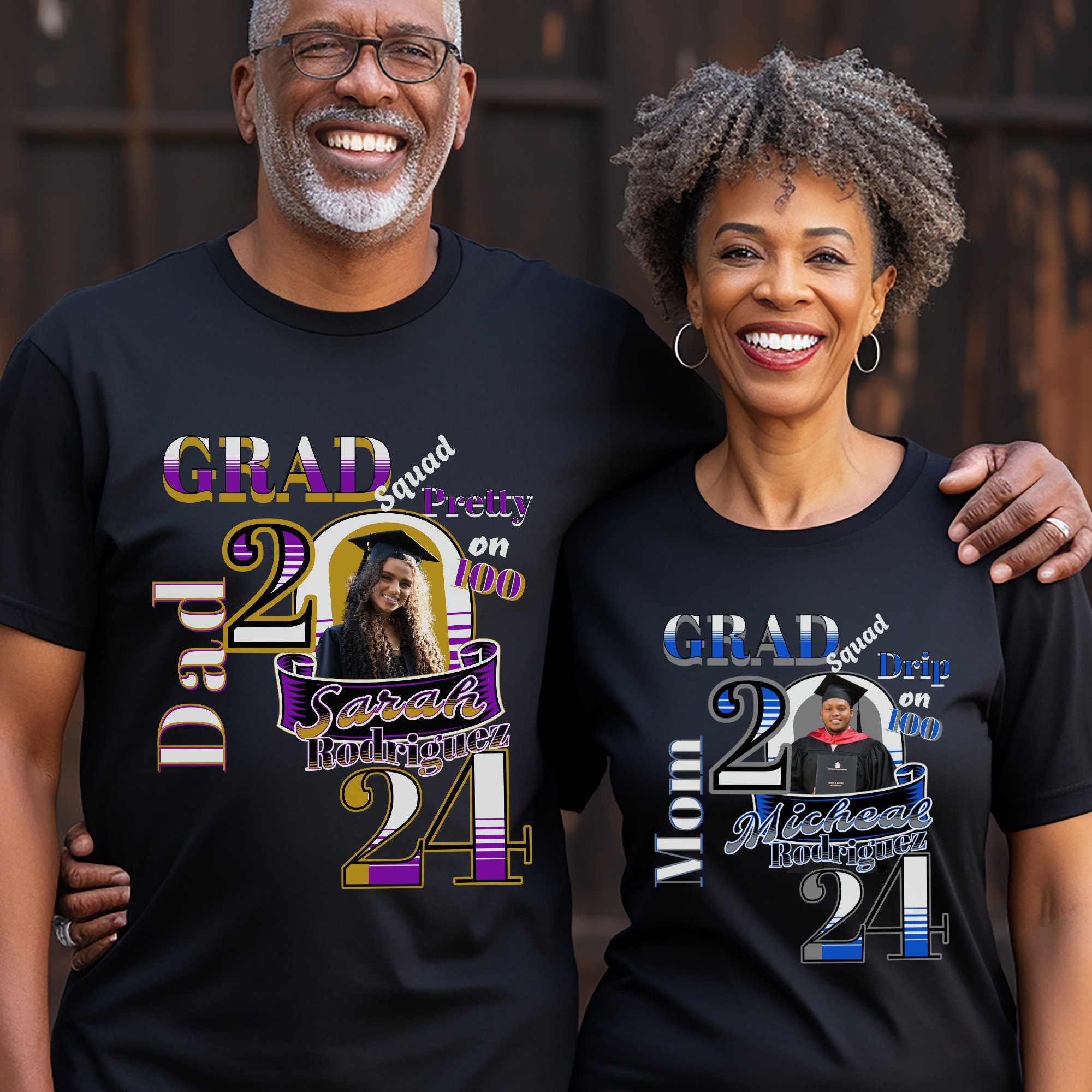 Proud Family Graduation 2024 Photo Shirt,proud Custom Shirt ...