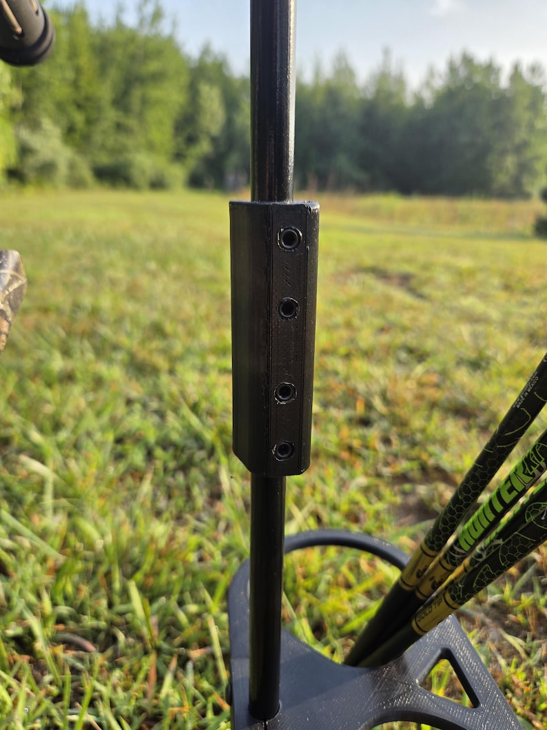 Portable Compound Bow Stand - Adjustable Archery Bow Holder for Hunting ...