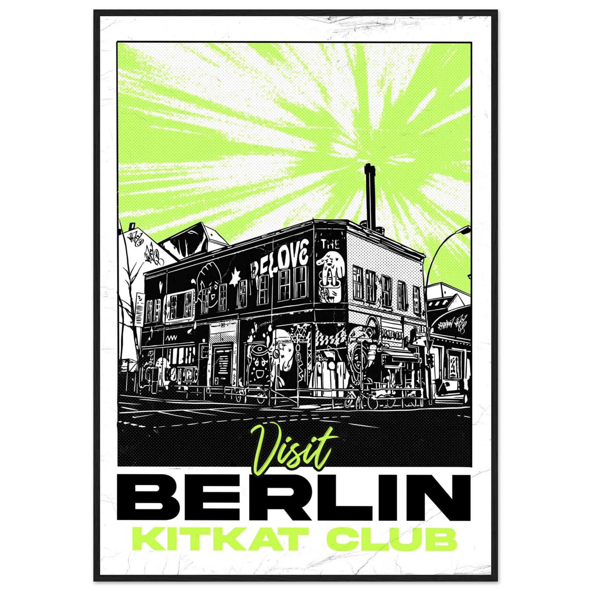 Kitkat Club Framed Poster – Berlin Techno Travel Art Print - Etsy