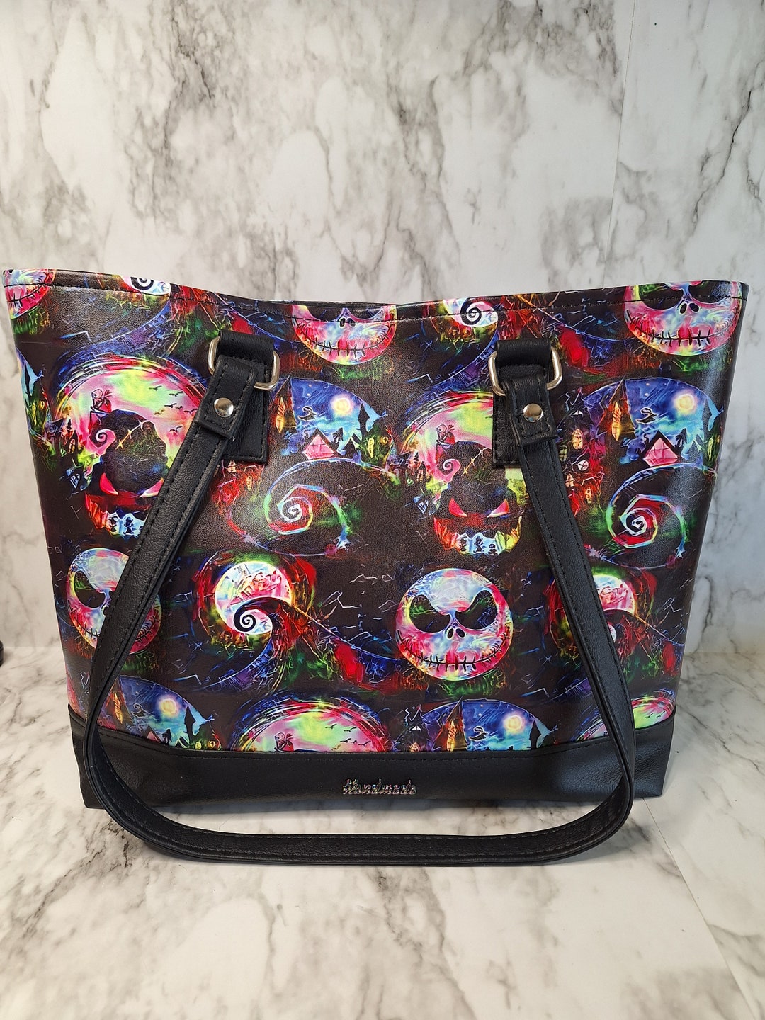 Nightmare Before Christmas Inspired Tote Bag - Etsy