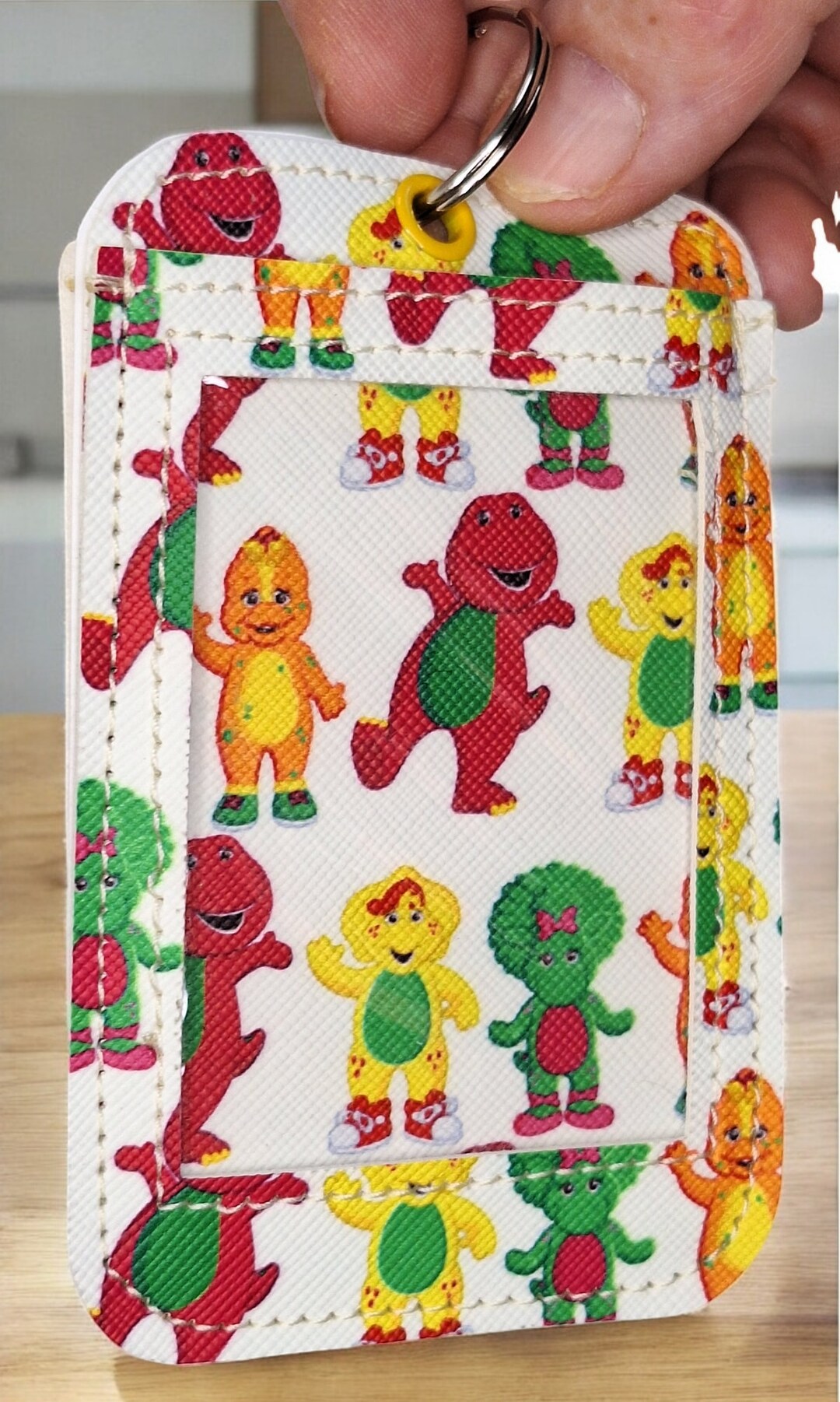 ID Badge Holder, Barney, Office Badge, Comicon, Credit Card Holder ...