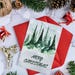 Printable Christmas Card A4 & Letter Sizes DIY Holiday Greeting Card ...