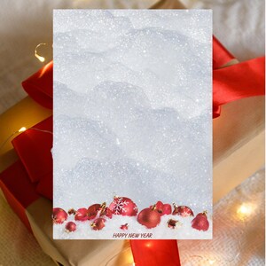 Printable Christmas Card A4 & Letter Sizes DIY Holiday Greeting Card ...