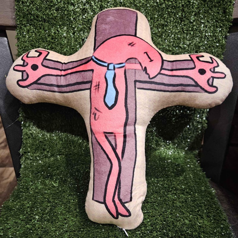 Alan Smiling Friends Crucified - Etsy