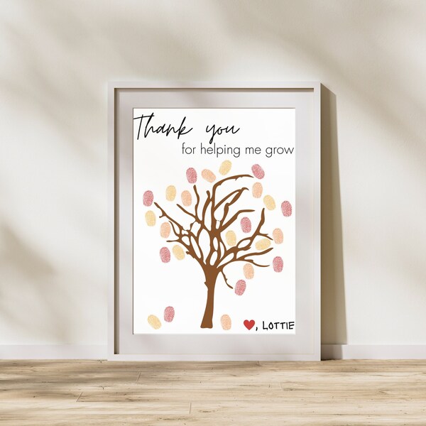 Fingerprint Tree - Etsy