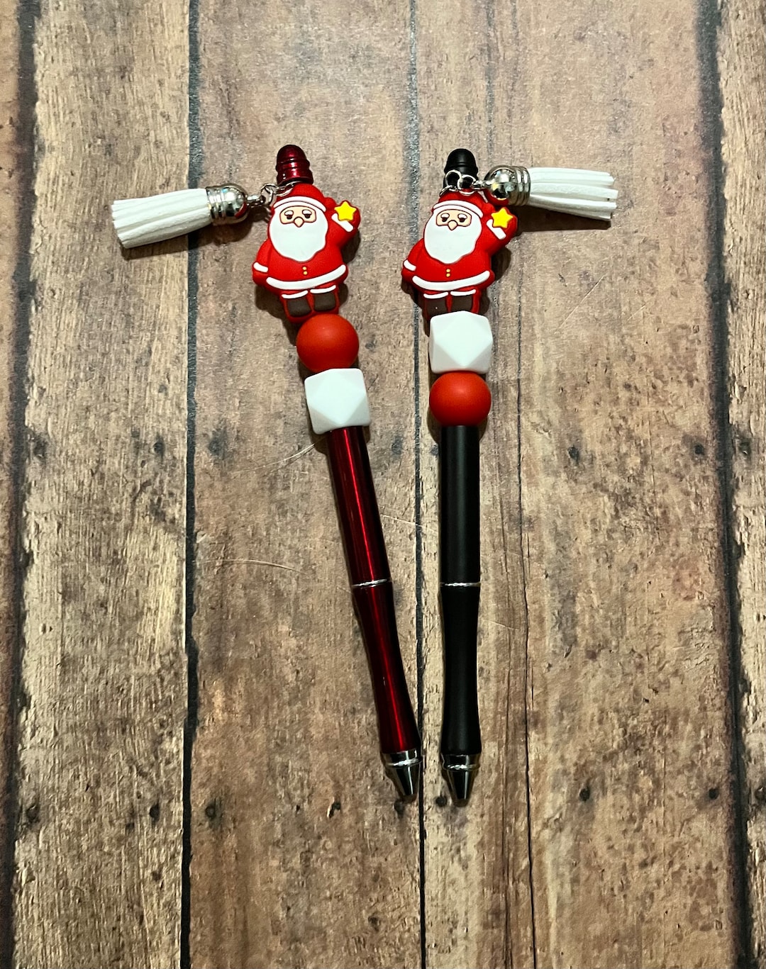 Santa Pens - Etsy