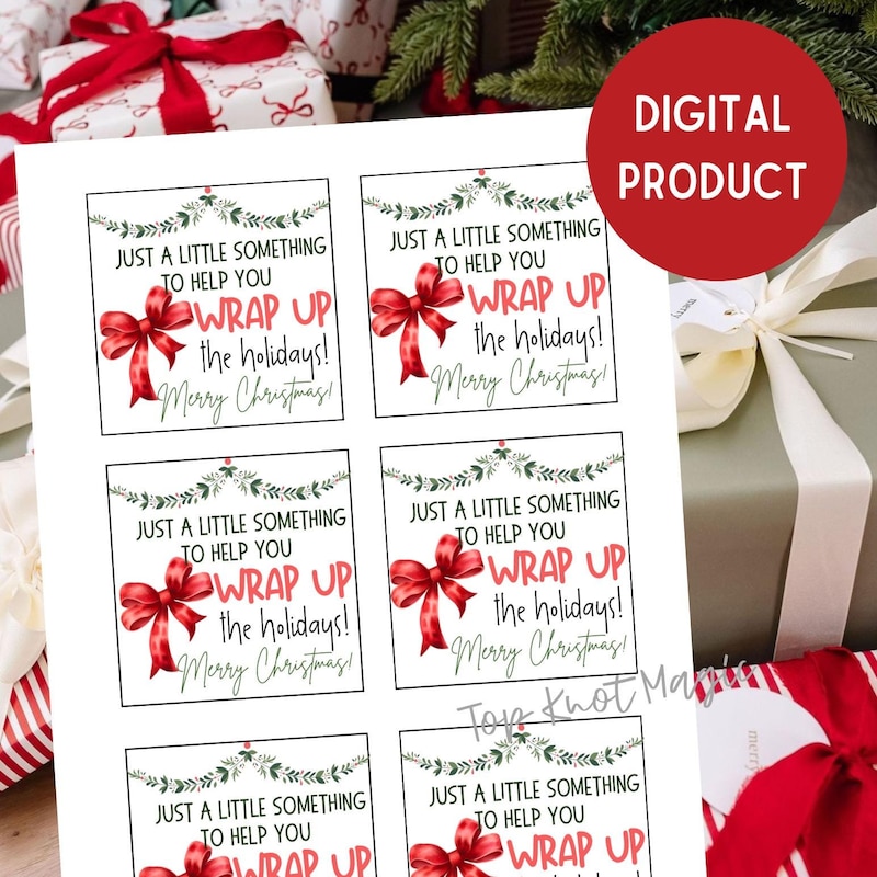 Wrapping Paper Gift Poem - 60+ Gift Ideas for 2025