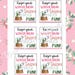 Hope Your Winter Break is Snow Much Fun Printable Gift Tag From Teacher ...