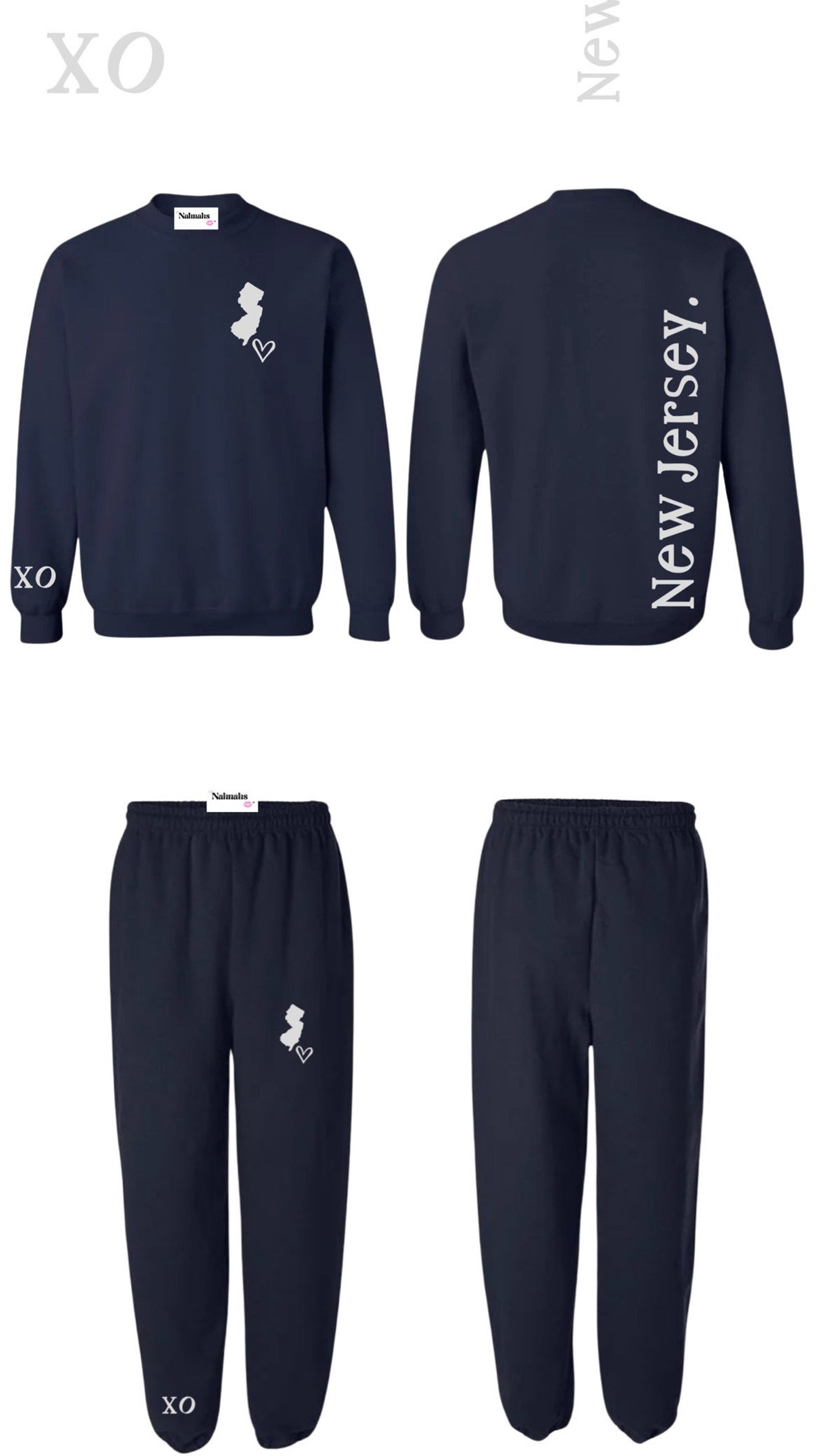 Customizable State Sweatpants - Etsy