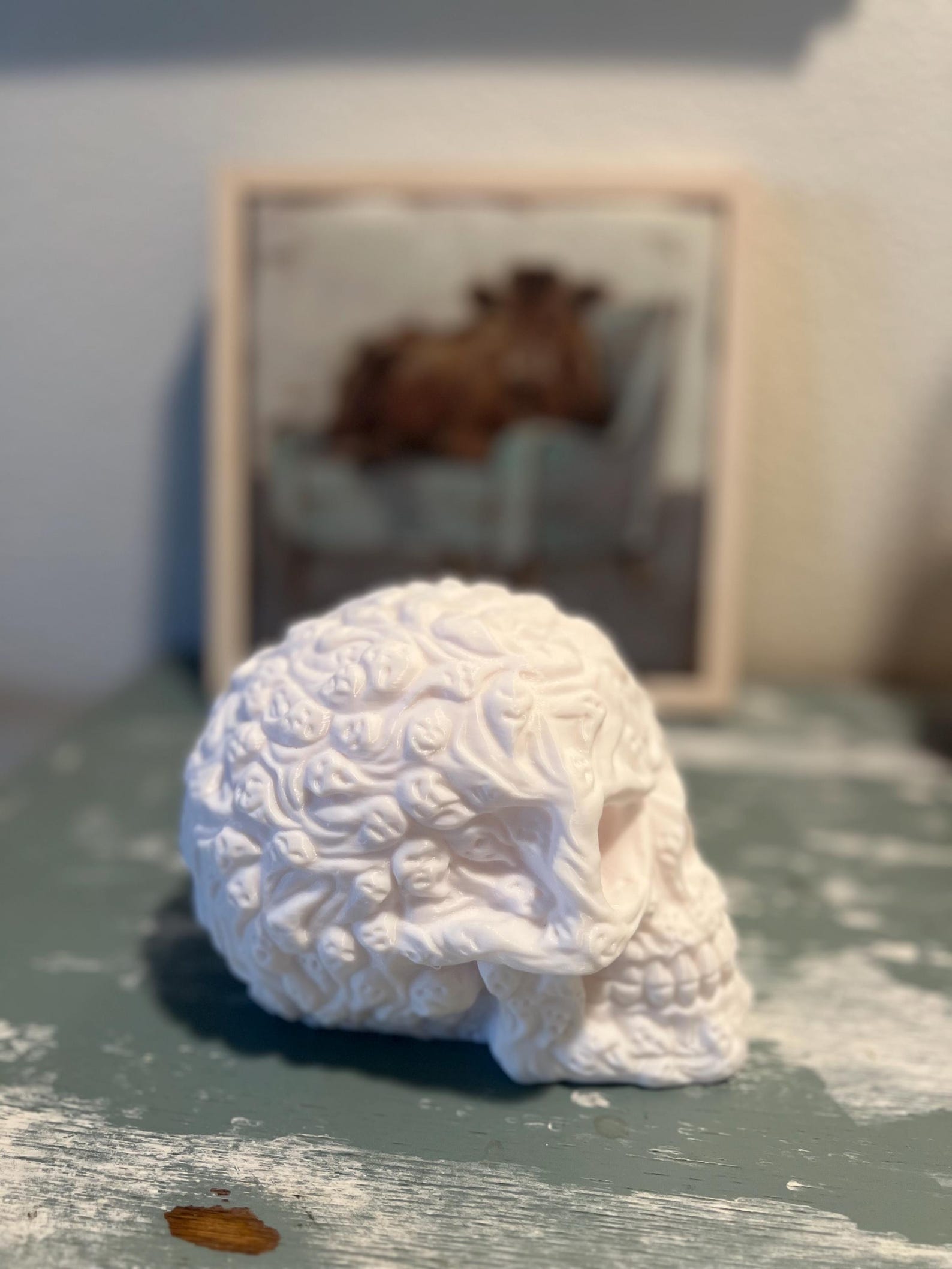 Skull of Souls, 3D Printed, Skeleton, Fits Over Battery Tea Light ...