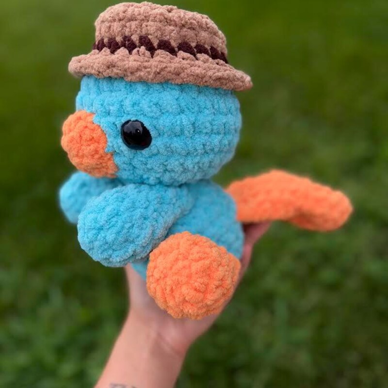Perry the Platypus Plush - Etsy