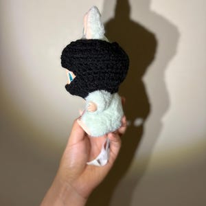 ADORABLE Tiny Labubu Beanie and or Ski Mask - Crochet Doll Accessory ...