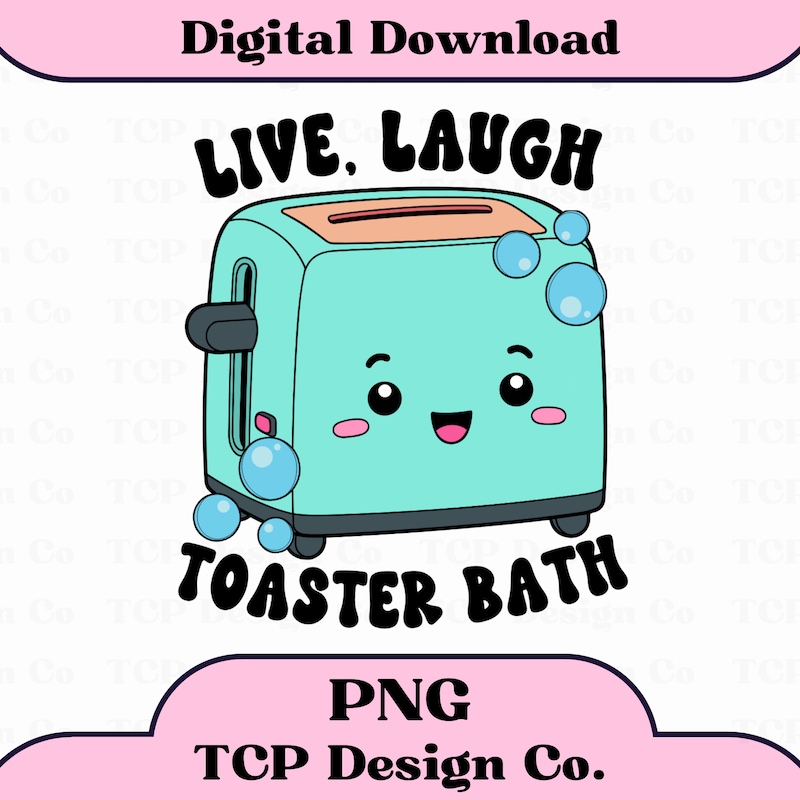 Live Laugh Toaster Bath - Etsy
