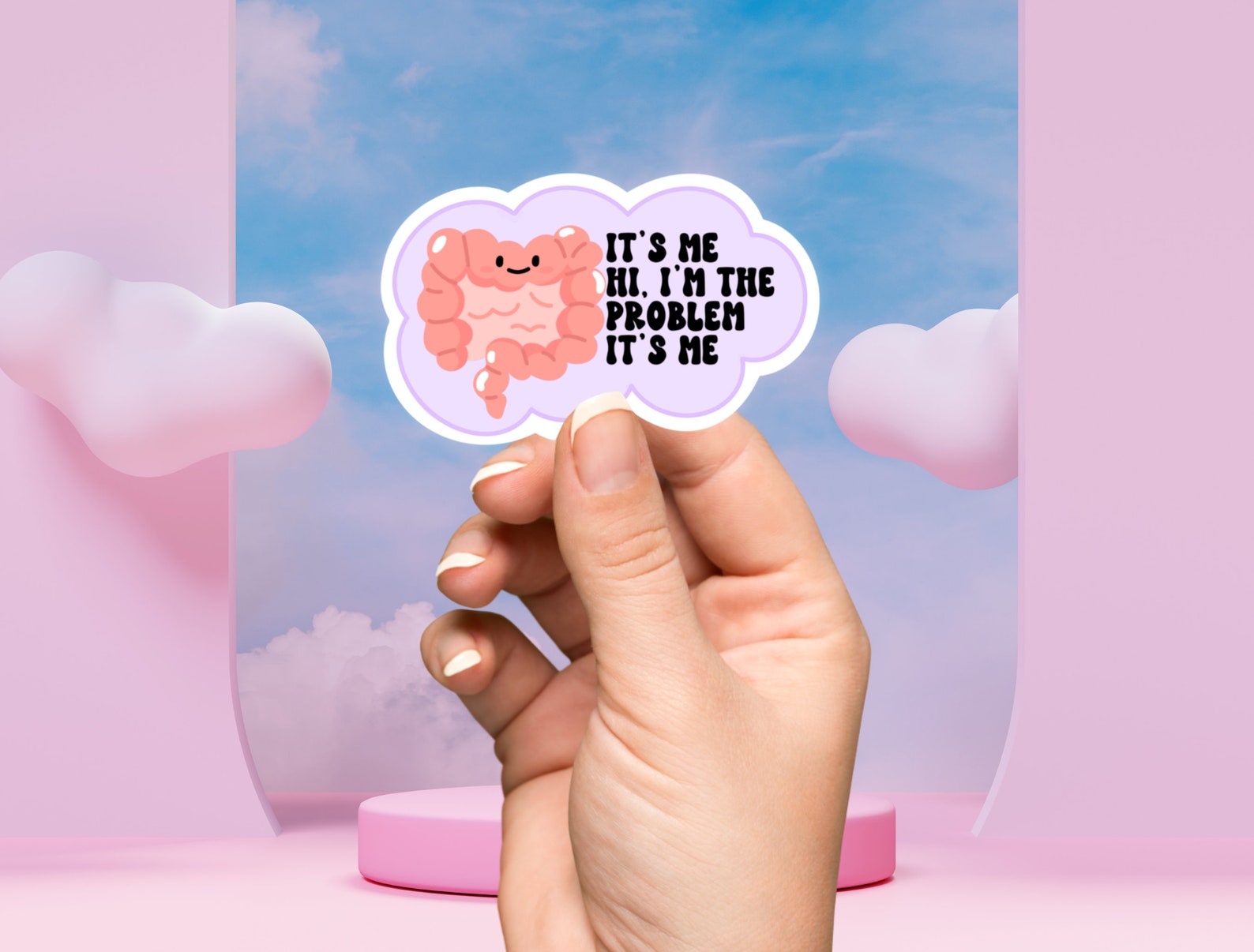 It's Me Hi, I'm the Problem It's Me (digestion) PNG Digital Design for ...