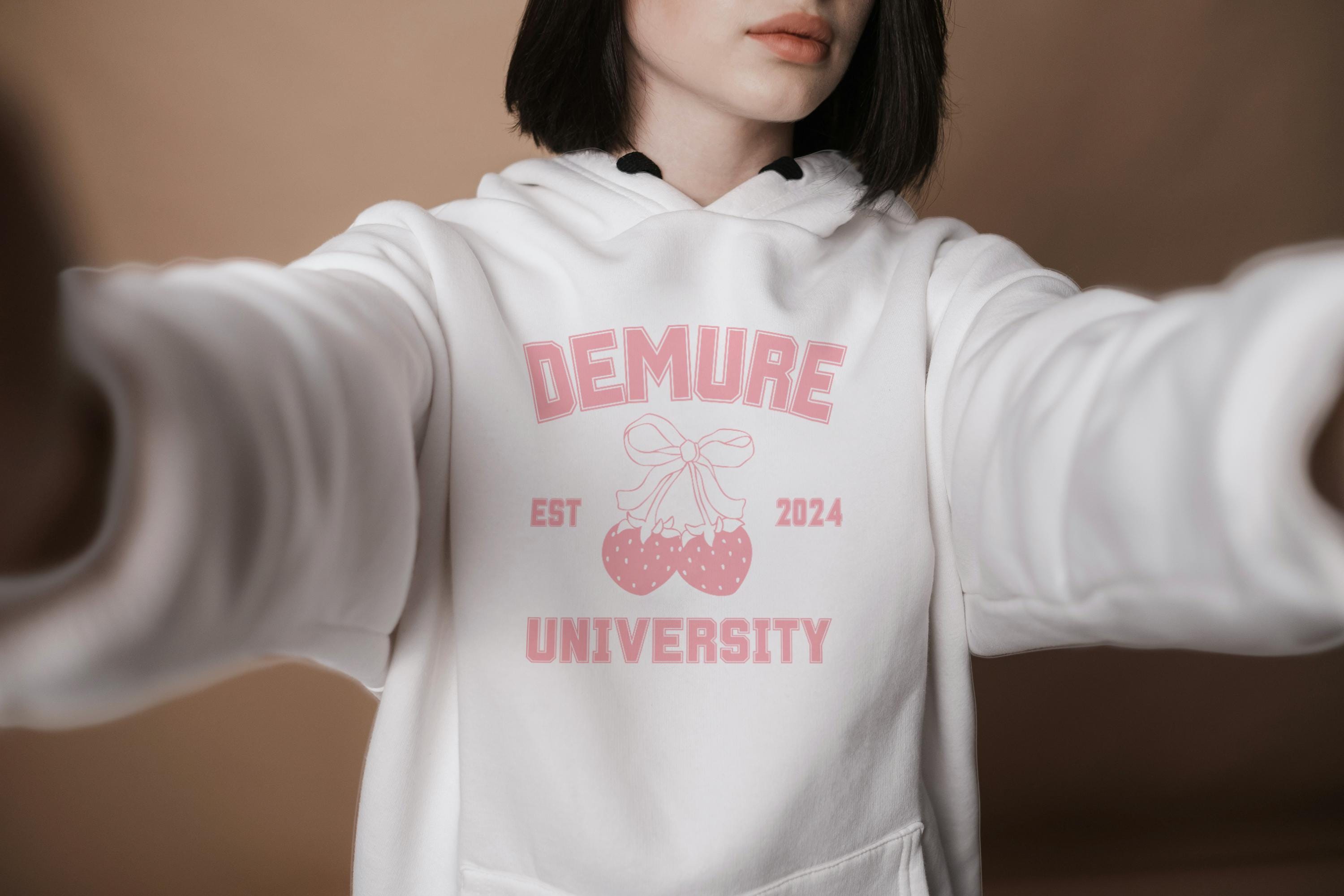 Demure University PNG & SVG Digital Design for Stickers Sublimation ...