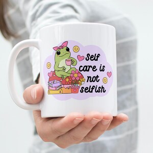 Self Care is Not Selfish PNG Digital Design for Stickers Sublimation ...