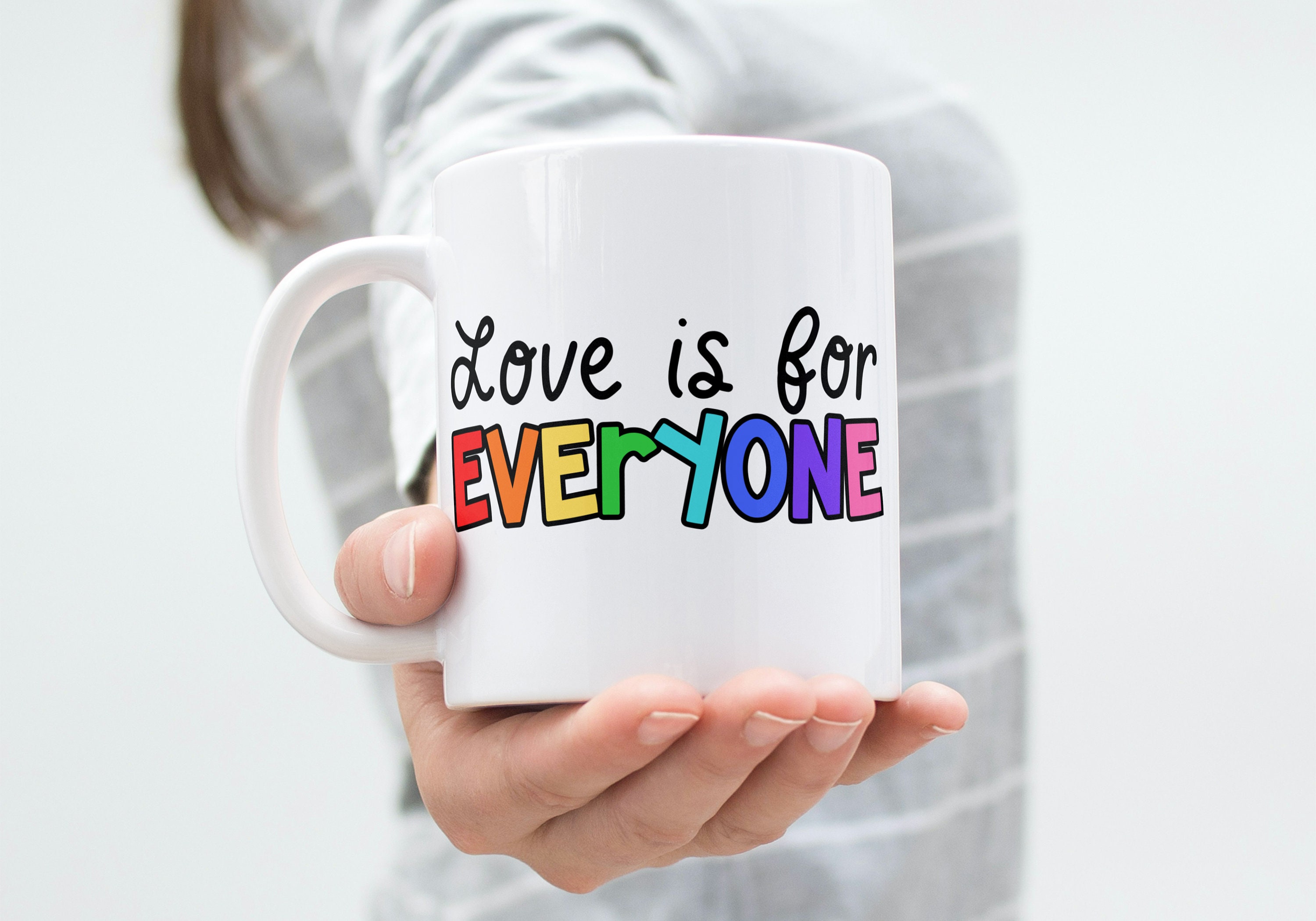 Love is for Everyone PNG Digital Design for Stickers Sublimation ...