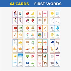 Hebrew First Words Flashcards Hebrew Letters Cards Learn Hebrew ...