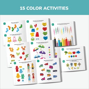 Vietnamese Colors Book for Kids Vietnamese Language Vietnamese English ...