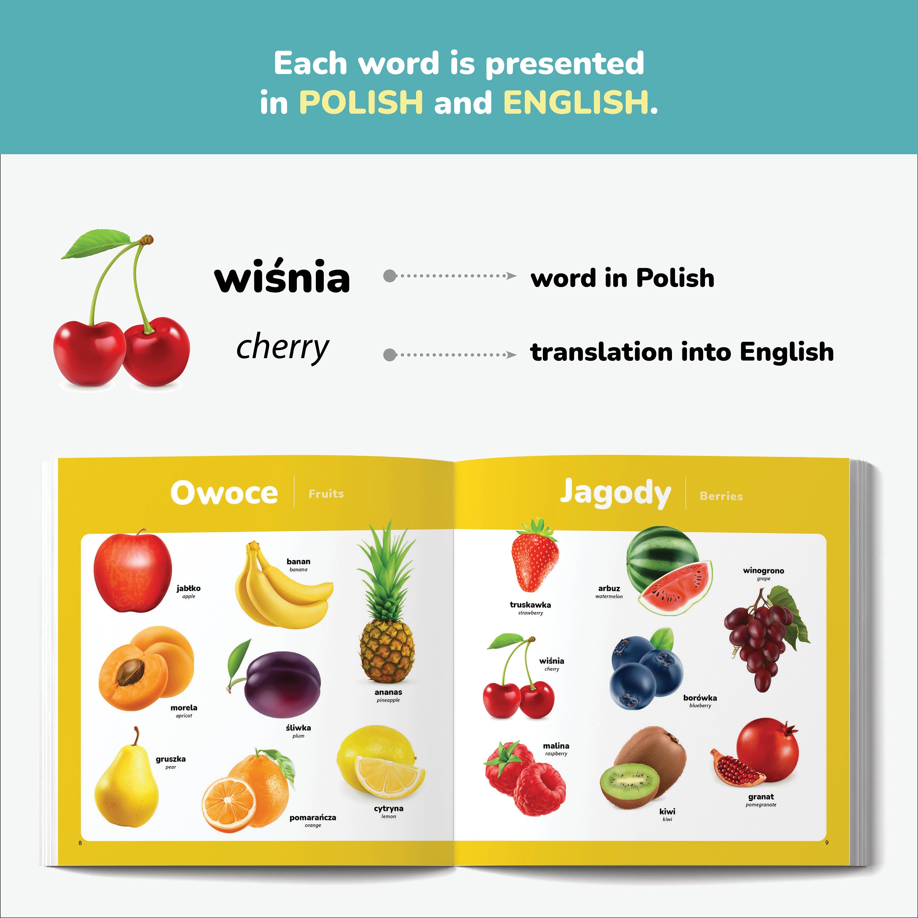 My First Polish Book Polish Books for Kids Polish Alphabet Polish Kids ...