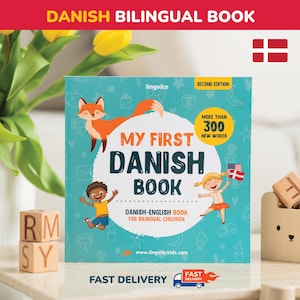 My First Danish Book Danish Books for Kids Danish Alphabet Danish ...
