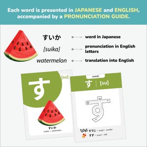 Japanese Alphabet Flashcards Tracing Japanese Letters Language Japanese ...
