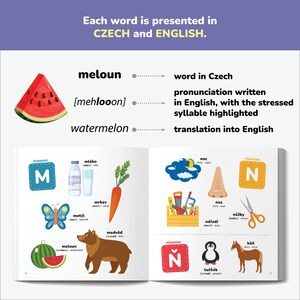 My First Czech Alphabet Book, Czech Books for Kids, Czech Kids Book ...