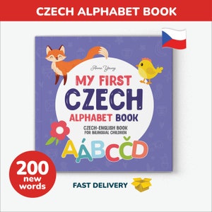 My First Czech Alphabet Book, Czech Books for Kids, Czech Kids Book ...