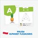 Polish Alphabet Flashcards Tracing Polish Letters Language Polish ...