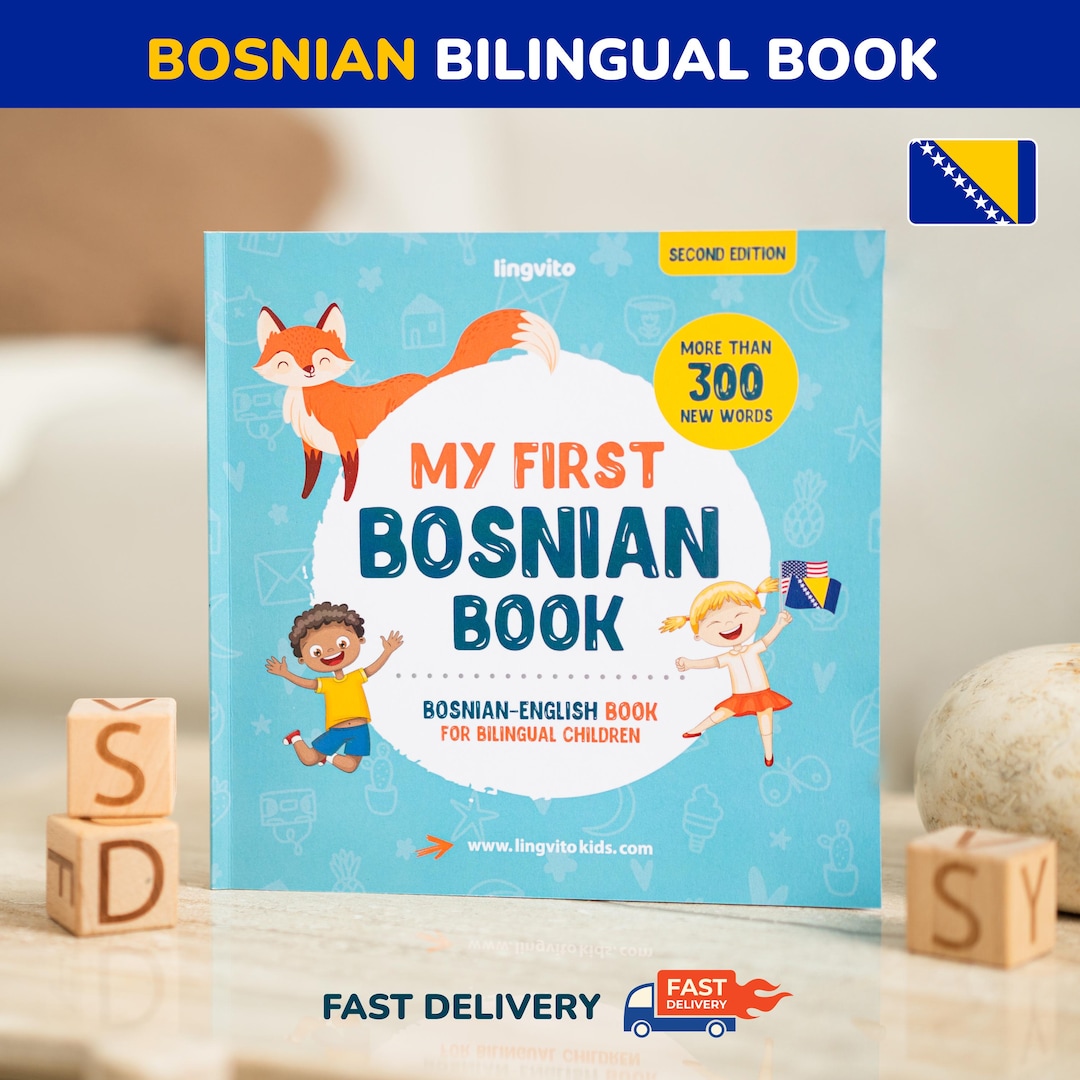 My First Bosnian Book Bosnian Books for Kid Bosnian Alphabet Bosnian ...