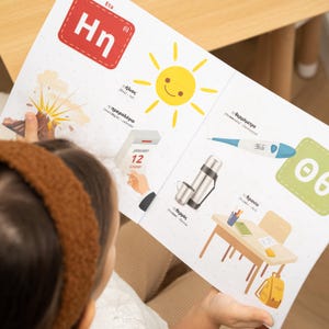 Greek Alphabet Book First Teach Greek Words Bilingual Education Learn ...