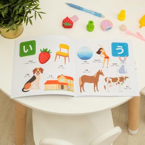 Japanese Alphabet Book Japanese Kids Book Hiragana Katakana First Teach ...