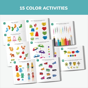 Italian Colors Book for Kids Italian Language Italian English Bilingual ...