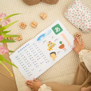 Japanese Alphabet Book Japanese Kids Book Hiragana Katakana First Teach ...