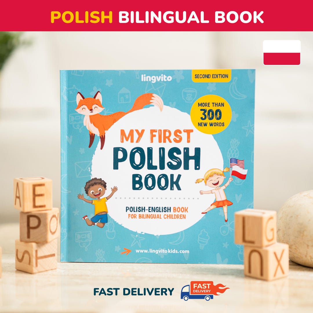 My First Polish Book Polish Books for Kids Polish Alphabet Polish Kids ...