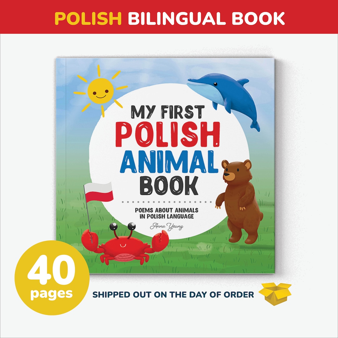 My First Polish Animal Poem Book for Kids Polish Language Learn Polish ...
