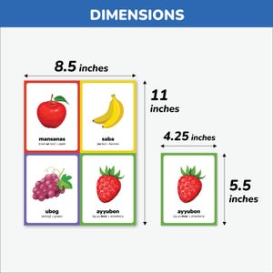 Ilocano First Words Flashcards Learn Ilocano Language Ilocano ...