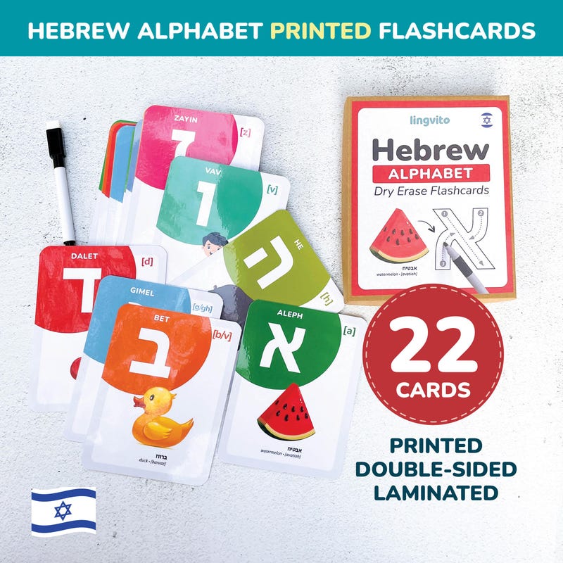 Alphabet Flashcards - Etsy