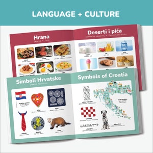 My First Croatian Book for Kids Croatian Alphabet Croatian Language ...